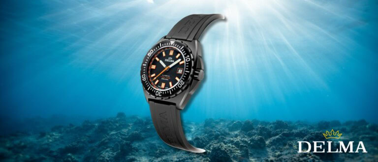 Shell Star Black Tag Dive Watch - Scuba Day
